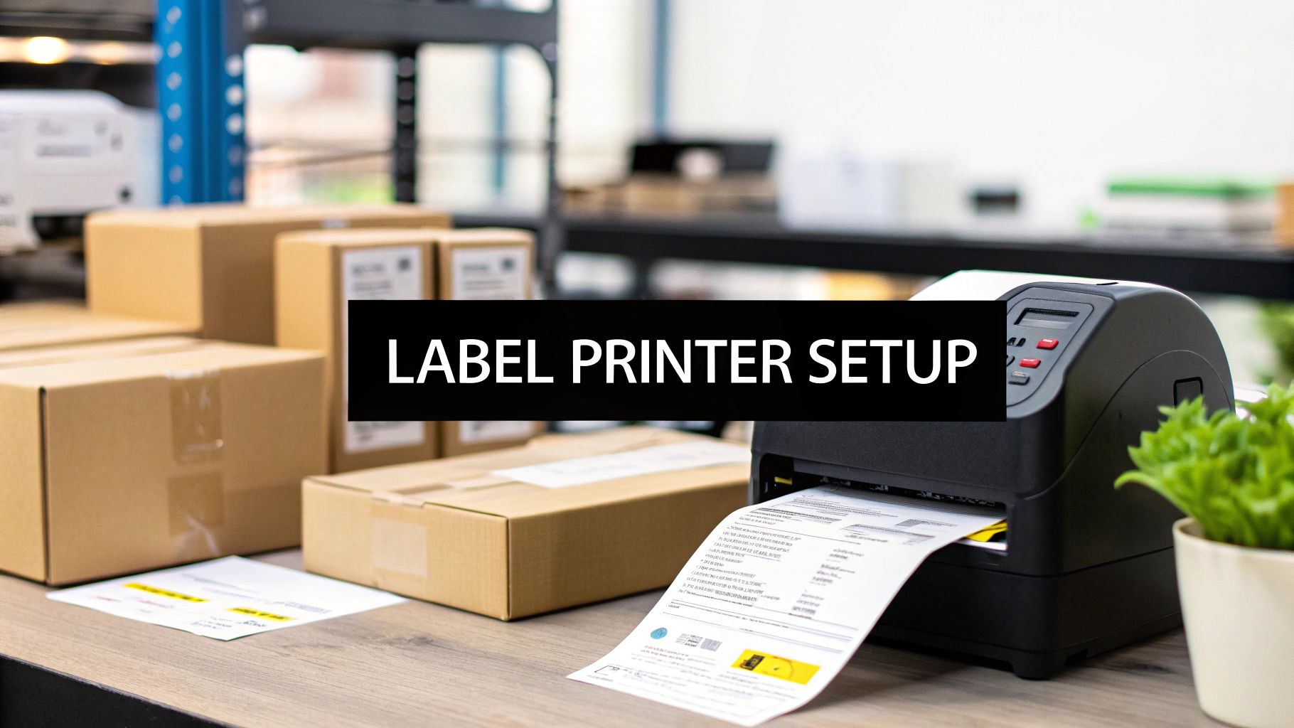 Label printer shipping: Efficient Setup Tips